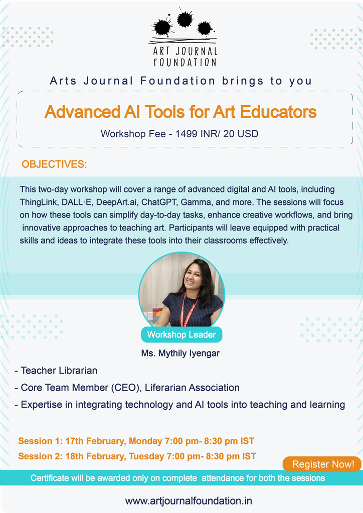 Events and Workshops | Art Journal Foundation